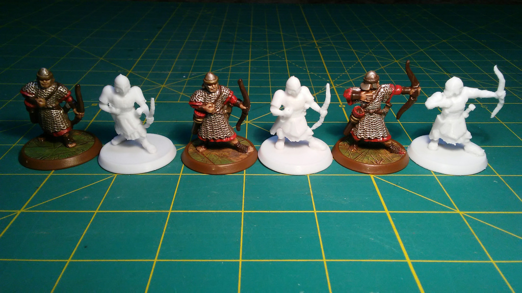 Free 3D file Heroscape Proxies: Roman Archers 🎲 ・3D printer model to ...