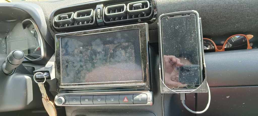 Archivo 3D gratis Soporte salpicadero (Gap) - Citroen C3 (2023) 🚗 ...