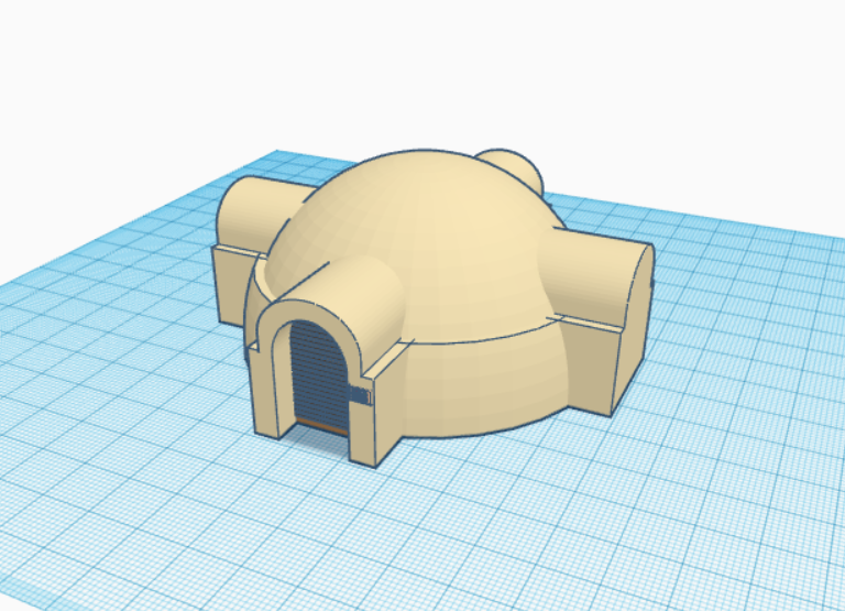 🏠 Tatooine House Star Wars・Free 3D File for ・Cults
