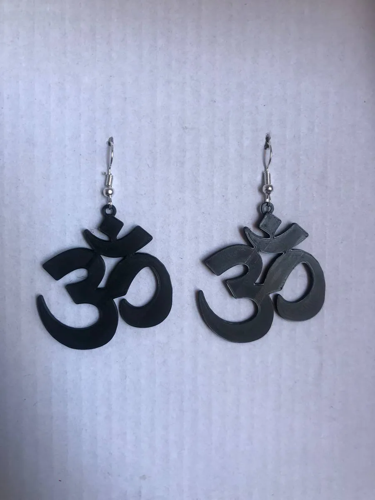 Free 3D file Earring Ohm Pendant aro 💍 ・3D print design to download・Cults