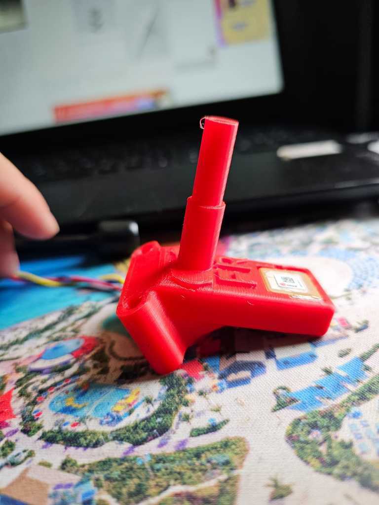 STL file fr7 combo: FR7 hglrc m80 pro gps + dji O3 flyfish long antenna ...