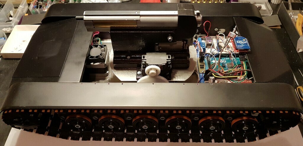 Free 3D file Tank RC. Turret 🪖・3D printer model to download・Cults