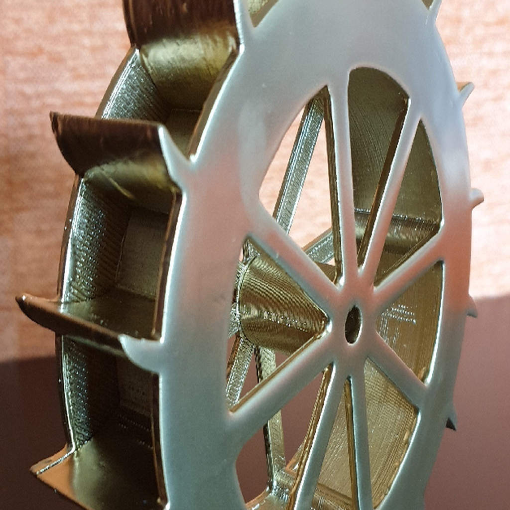🚰 Water wheel・Free 3D File for ・Cults