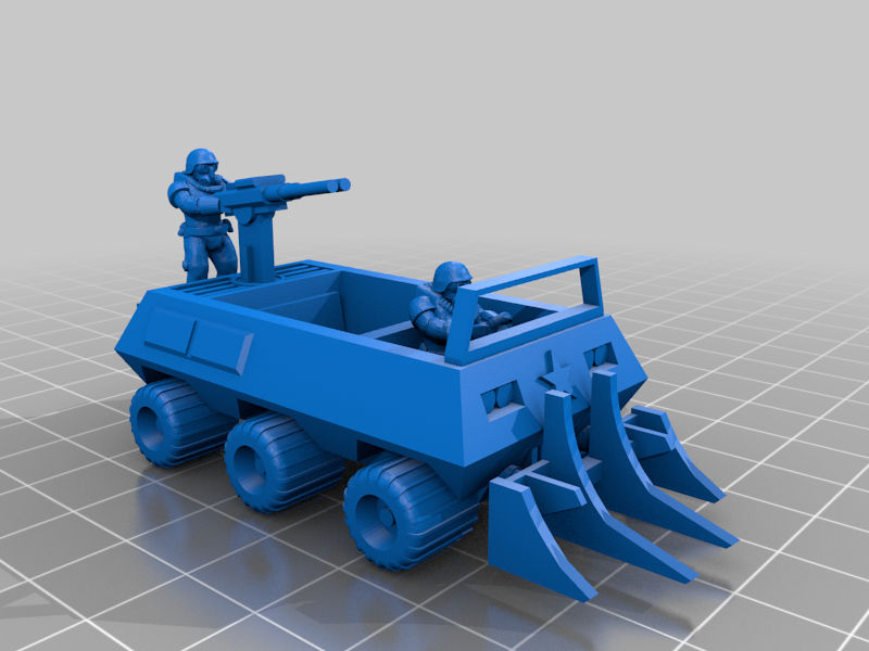 Free 3D file Gi Joe Vehicles Resized for Gaslands 🎲 ・3D print object to ...