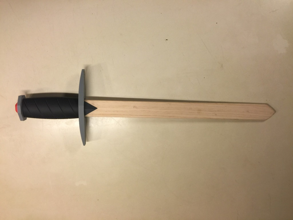 🎨 Paint Stir Sword Hilt・Free 3D File for ・Cults