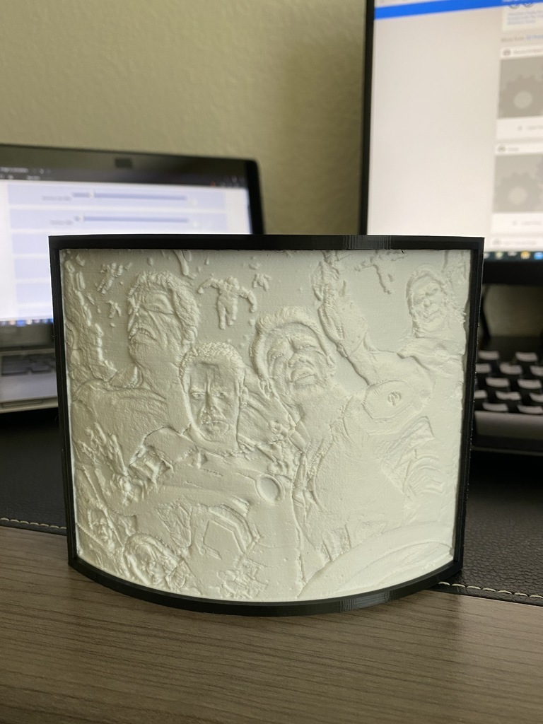📦 Lithophane Display Box・Free 3D File for ・Cults