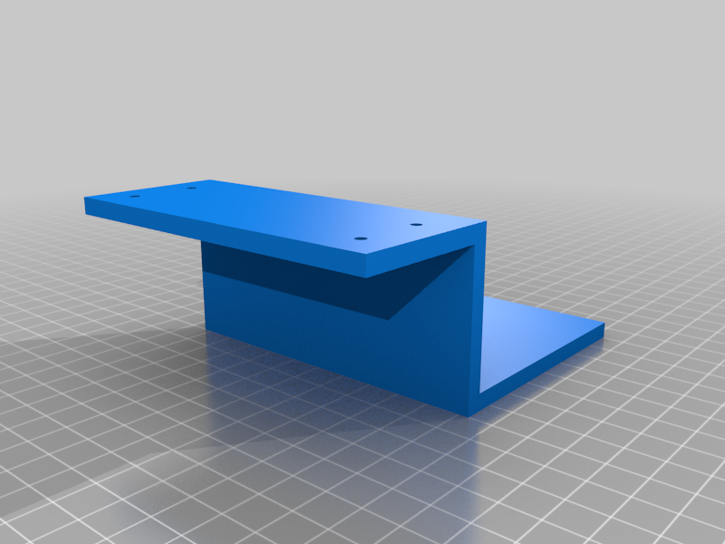 Free 3D file Under desk mounting bracket 🏢 ・3D print design to download ...