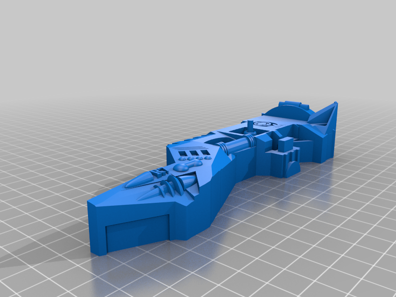 🚀 R7 R-Type Spaceship Model・Free 3D File for ・Cults