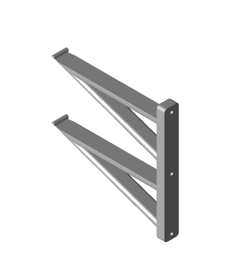 Free STL file Wall mounted ski rack 🎿 ・3D printing template to download ...