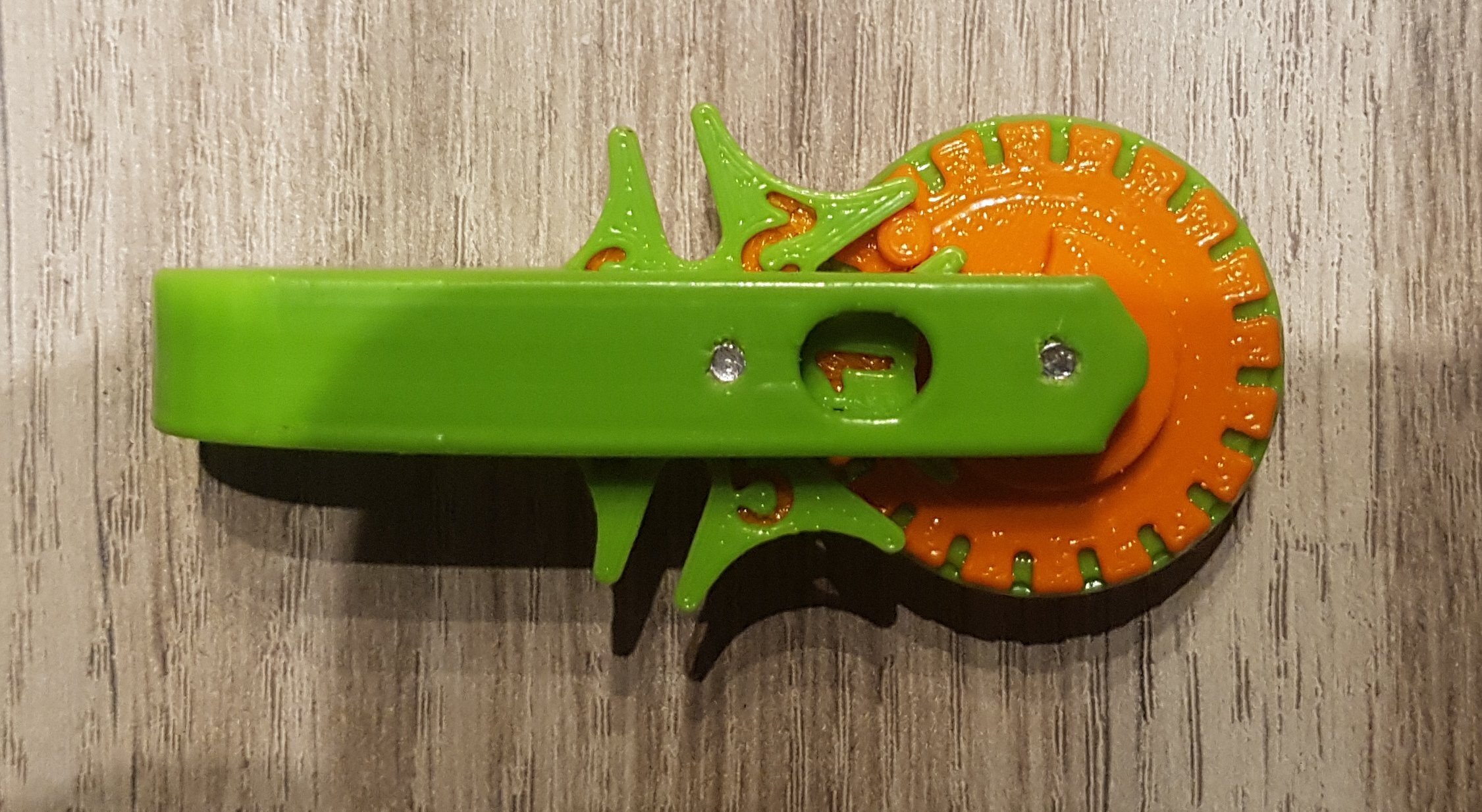 3D printed Geneva Roller Ruler, Pocket Sized Infinite Ruler・Cults