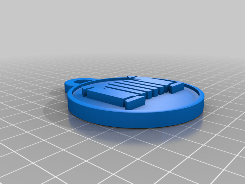 🗝️ Keychain・Free 3D File for ・Cults