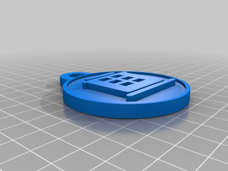 🗝️ Keychain・Free 3D File for ・Cults