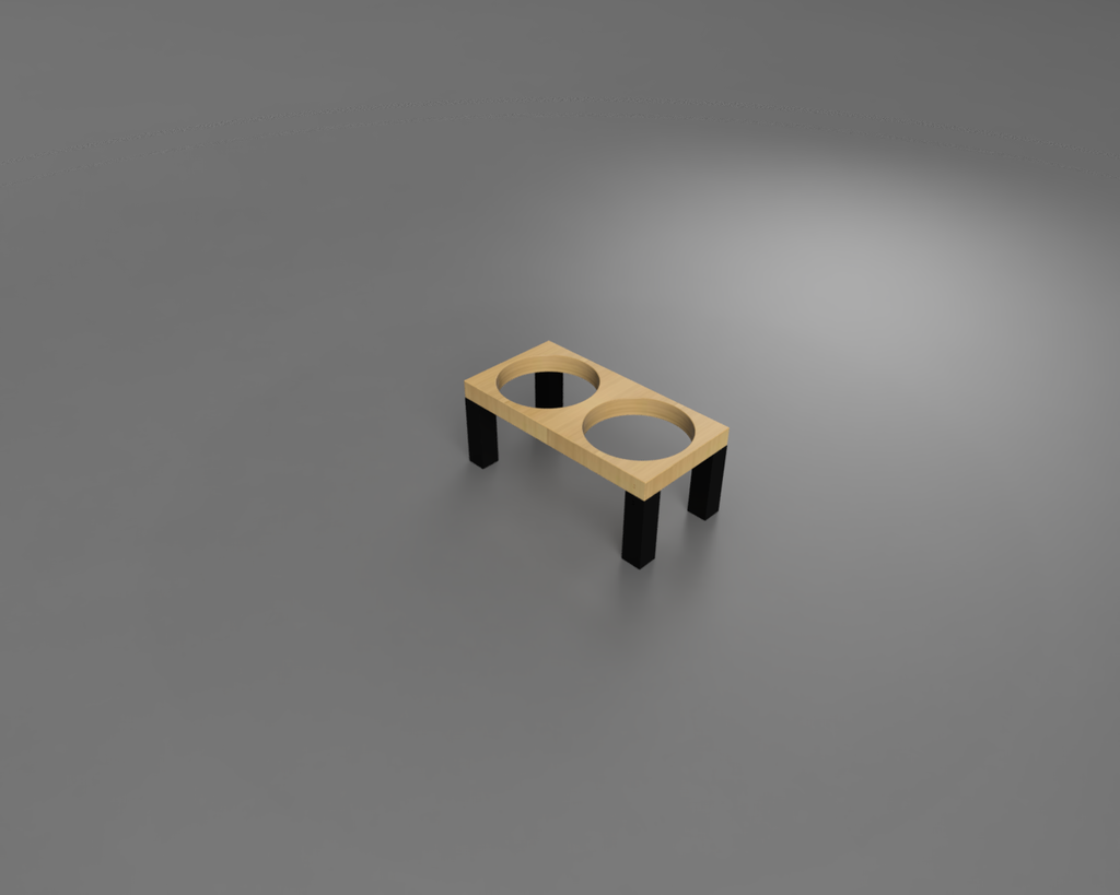 🥣 Elevate-a-Pet Bowl Stand・Free 3D File for ・Cults