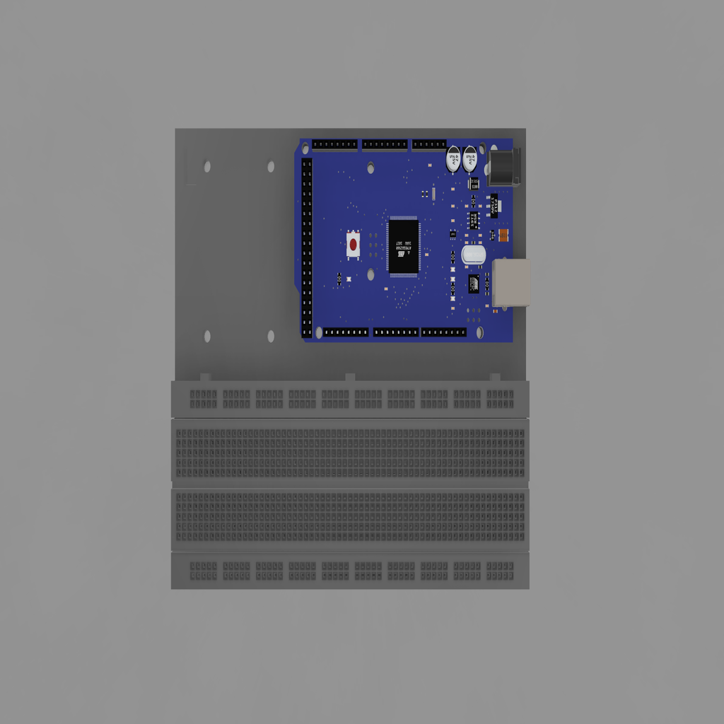 Free 3d File Arduino Mega And 60 Row Breadboard 🔌 ・3d Print Object To Download・cults 