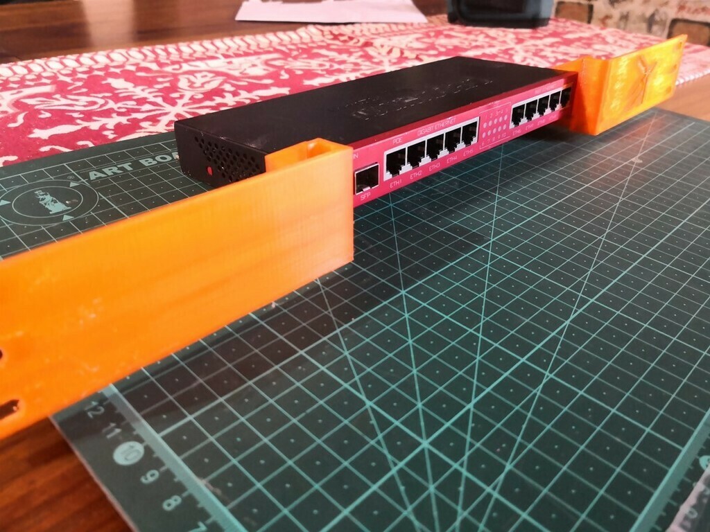 🧞‍♂️ Mikrotik Rb2011 19 inch rack mount・Free 3D File for ・Cults