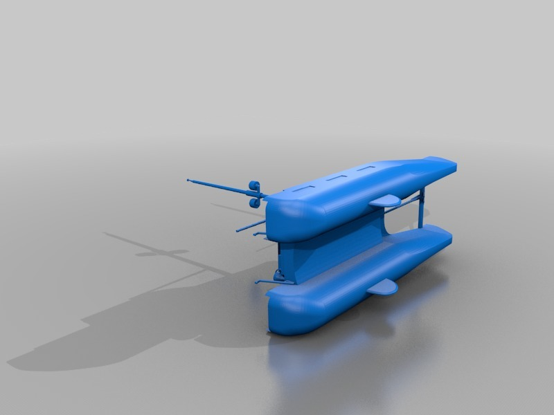 Free 3D file Catamaran RC Boat 🛥️ ・3D print object to download・Cults