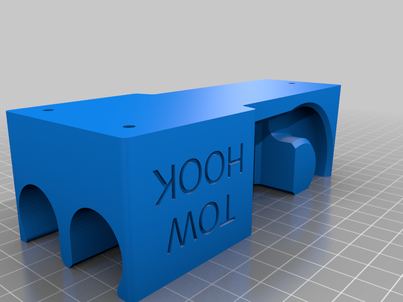 🚗 Car tow hook support・Free 3D File for ・Cults