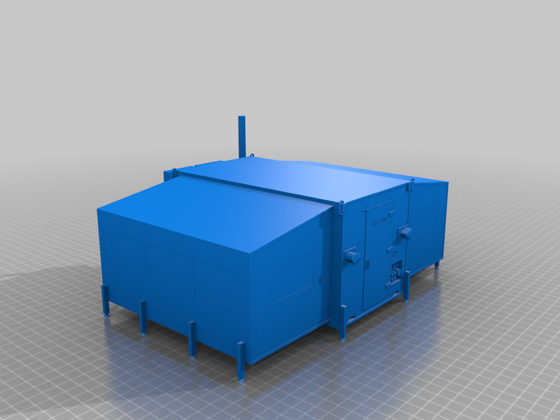 Archivo 3D gratis Refugio militar HELAMS 🖨️ ・Plan de la impresora 3D ...