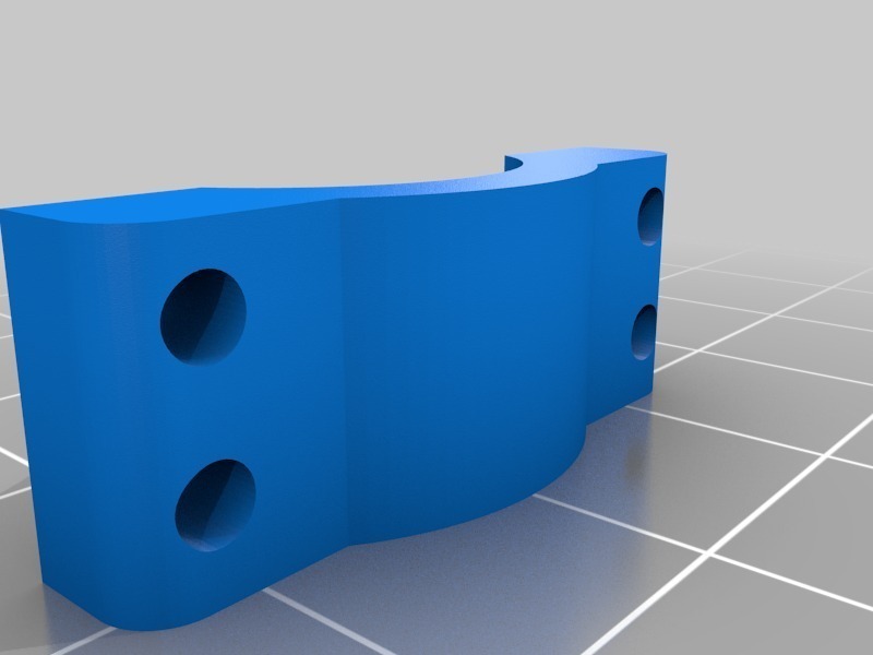 🧞‍♂️ Dual E3D v6/ Jhead Hotend Mount V 3.1 | X Carriage for Mendel ...