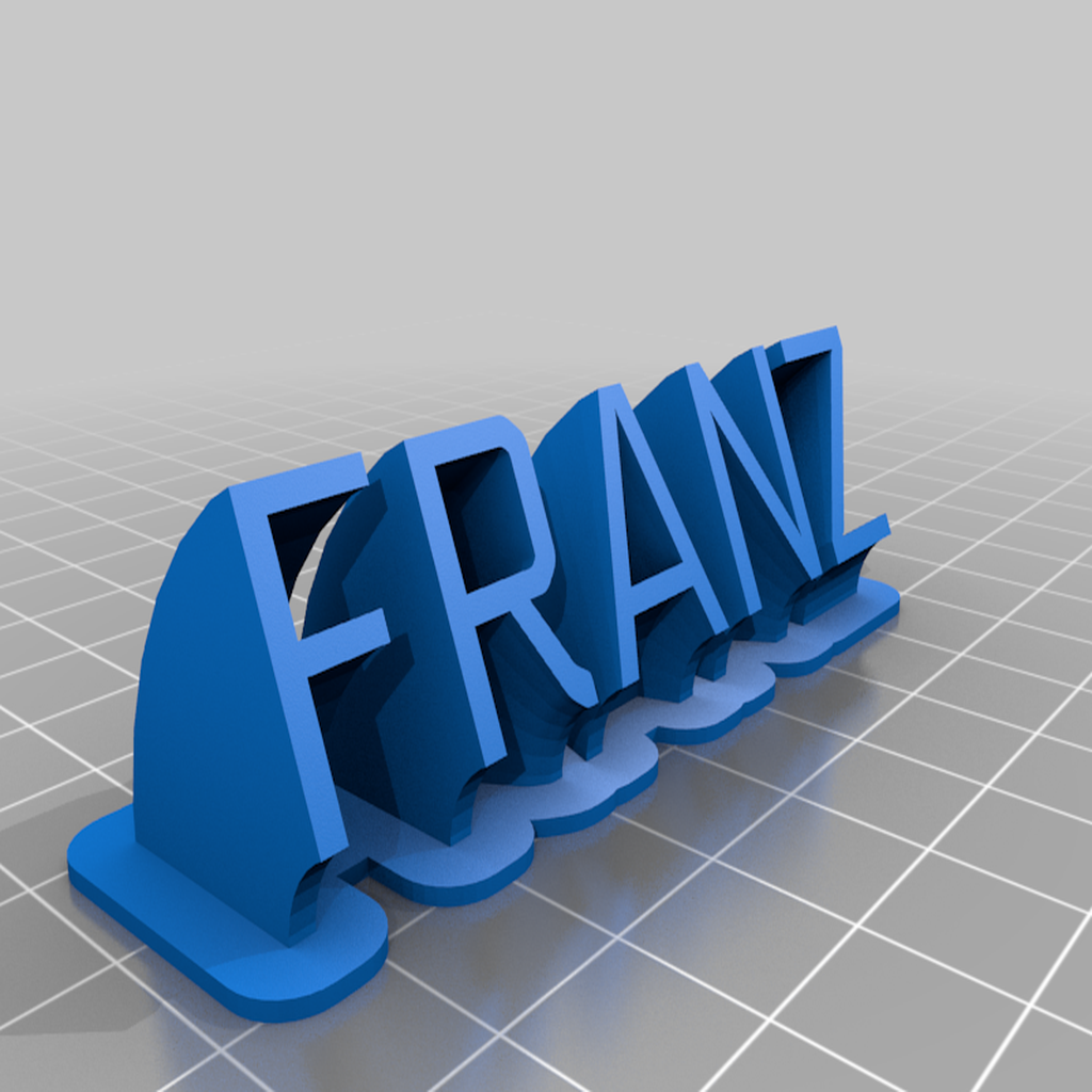 Archivo 3D gratis FRANZ 🏢 ・Objeto para impresora 3D para descargar・Cults