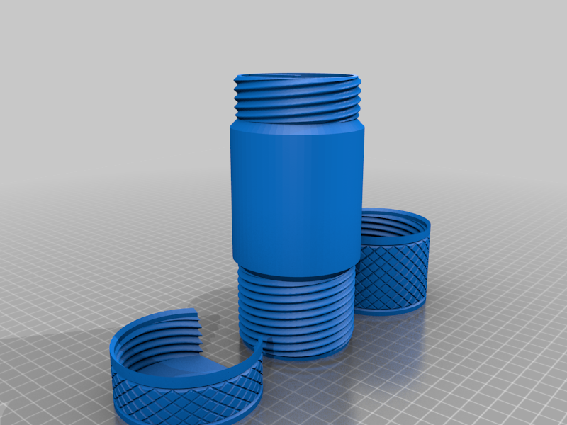 🎲 Tube-O-Dice: Portable dice tower・Free 3D File for ・Cults