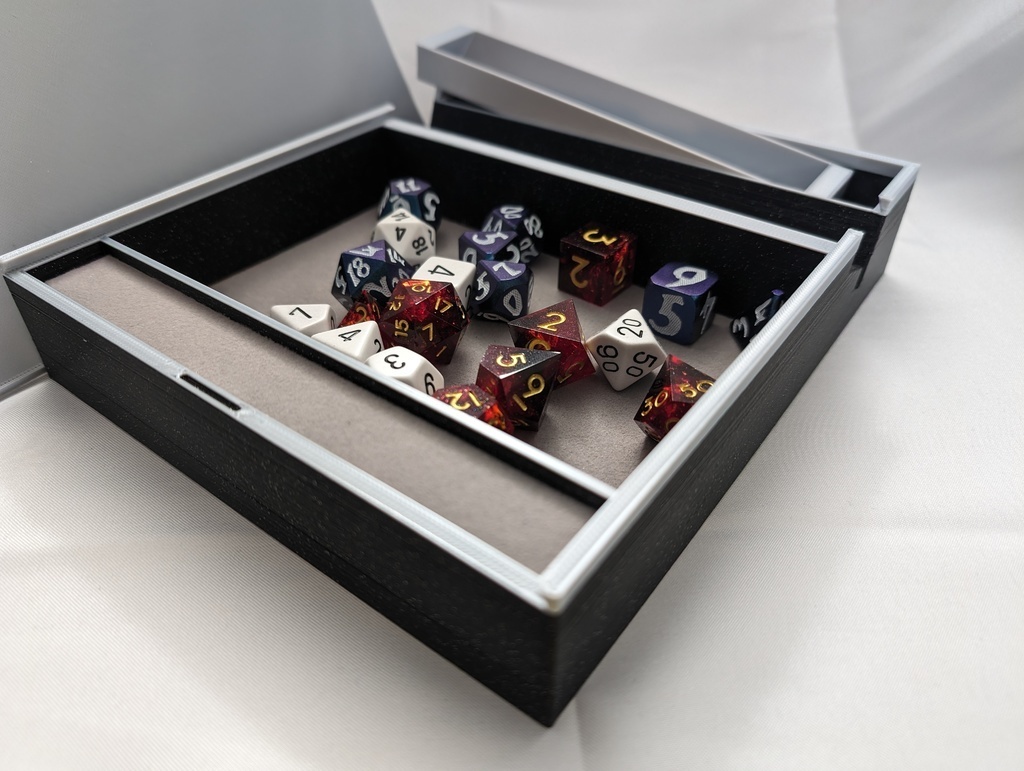 🎲 Parametric Dice Tray, Tablet Holder, and Storage Box・Free 3D File for ...