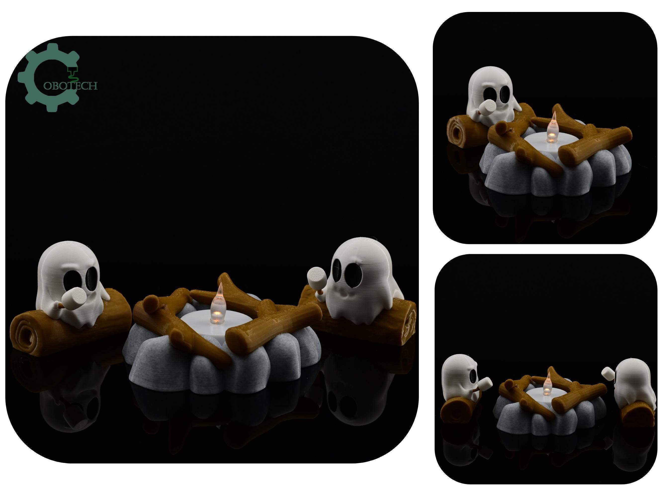 🔥 Campfire Ghost by Cobotech - Fall Decor - Halloween Decor - Fun ...