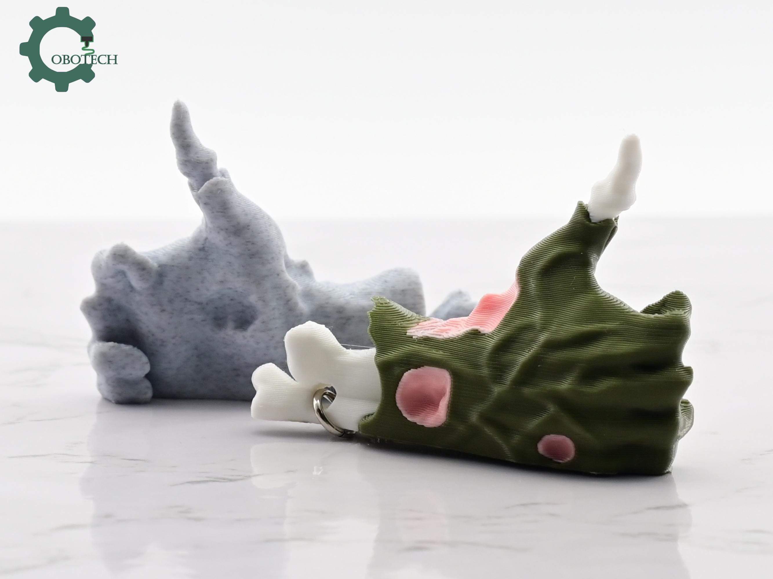 3D file Zombie Hand Keychain - Fun Halloween Toys - Unique Halloween ...