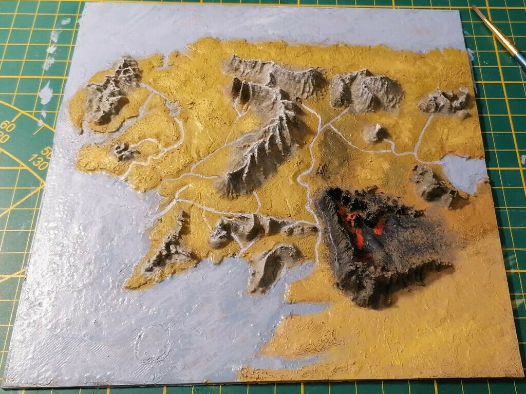 Lord Of The Rings Map Free 3D File For Cults Lord Of The Rings Map Free 3D File For Cults