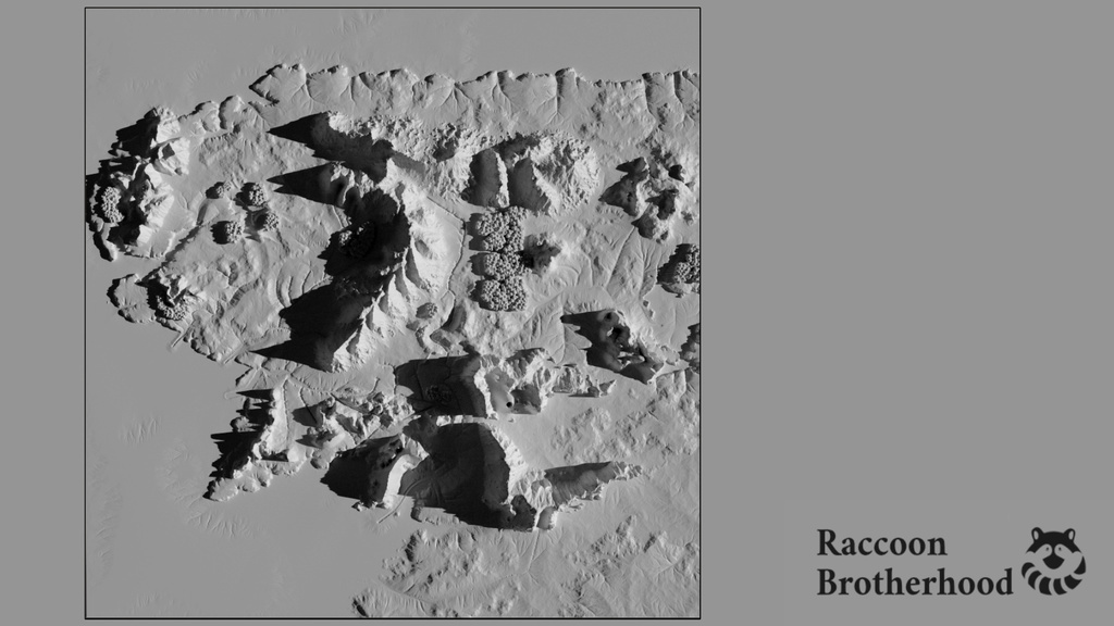 🗺️ Lord of the rings map・Free 3D File for ・Cults