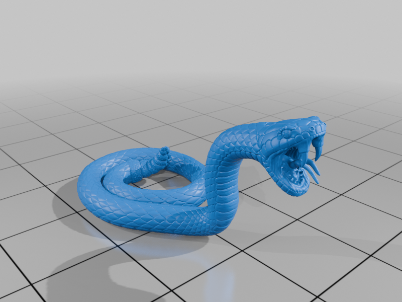🎨 Viper - Giant・Free 3D File for ・Cults