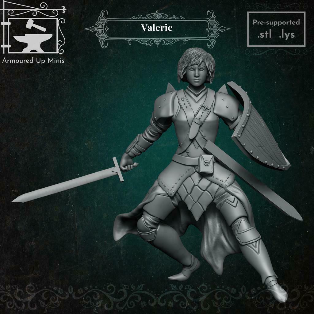 🎲 Valerie・Free STL File for ・Cults