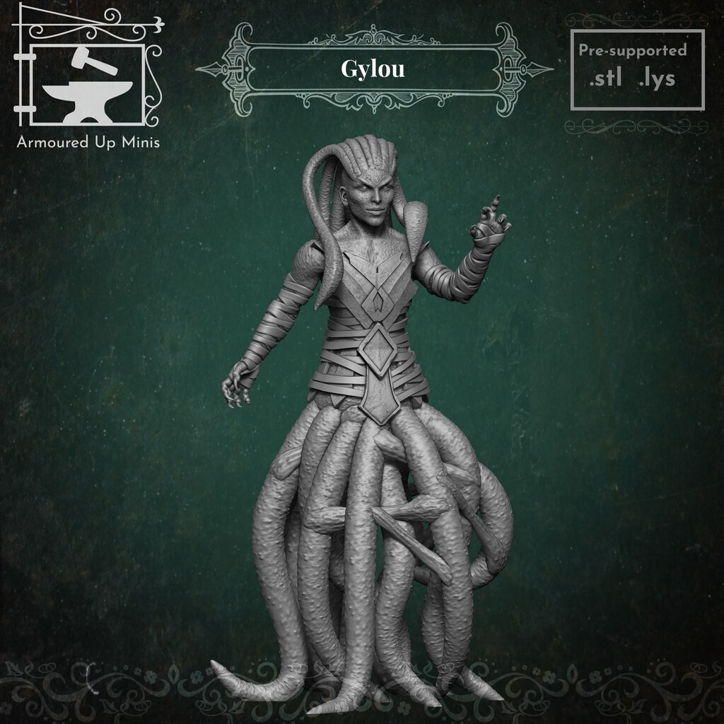 🎨 Gylou・Free 3D File for ・Cults