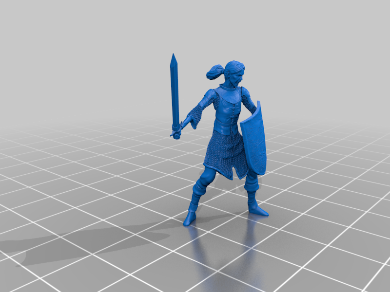 Free STL file Blade Mercenary 🎲 ・3D printing design to download・Cults
