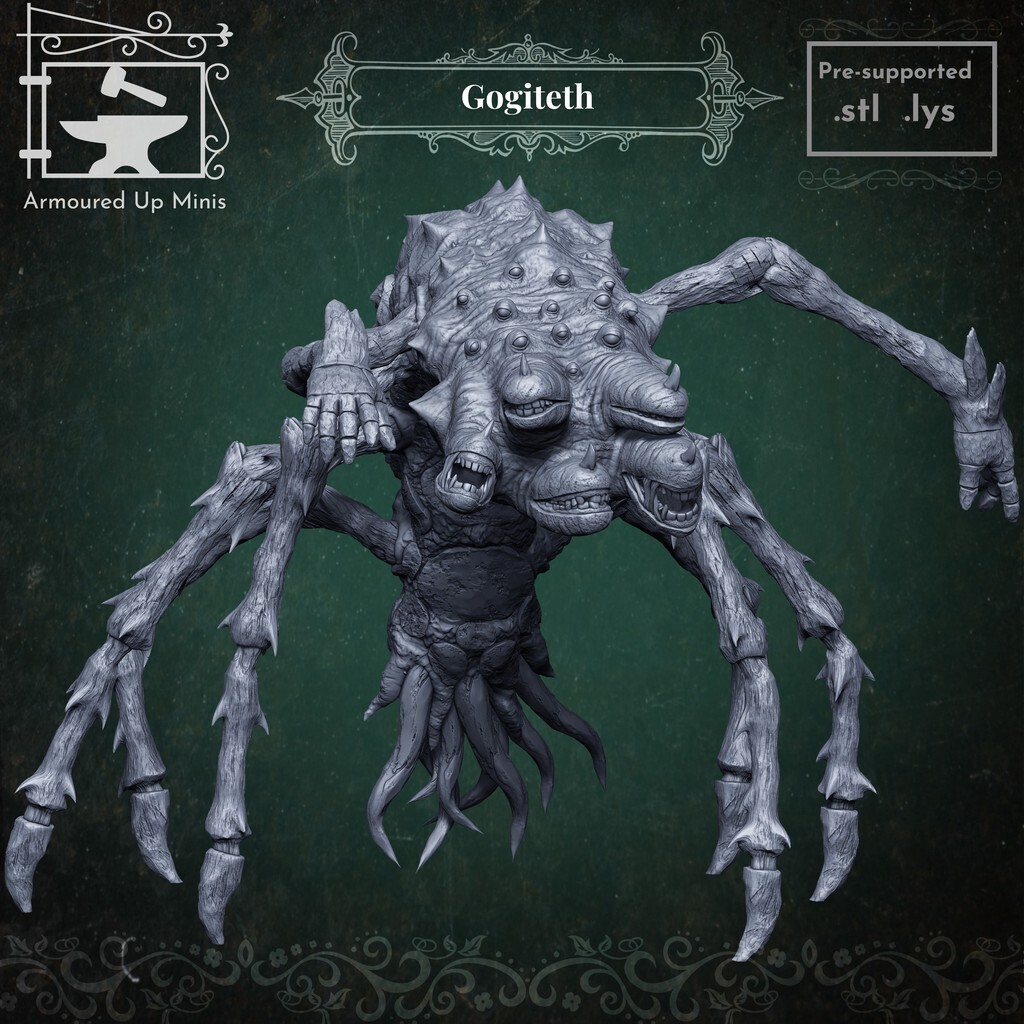 🎨 Gogiteth・Free 3D File for ・Cults
