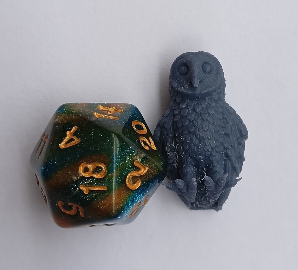 🦉 Barn Owl Familiar・Free 3D File for ・Cults