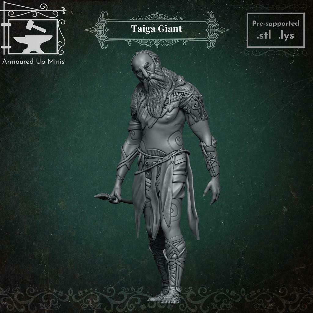 🎲 Taiga Giant・Free STL File for ・Cults