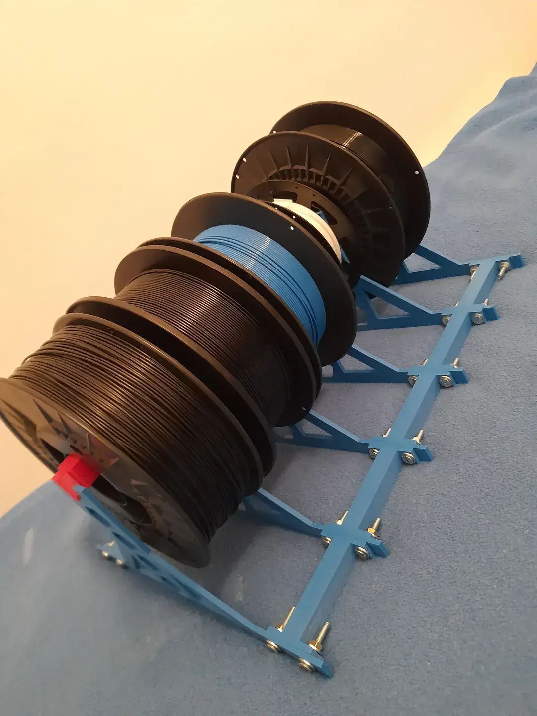 🪢 Filament spool stand/holder・Free 3D File for ・Cults