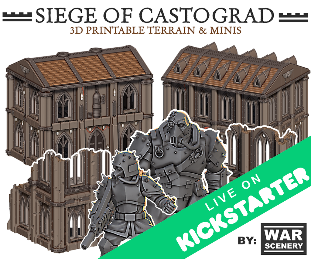 Archivo 3D gratis Muros de las ruinas de Castograd ⚔・Modelo para ...