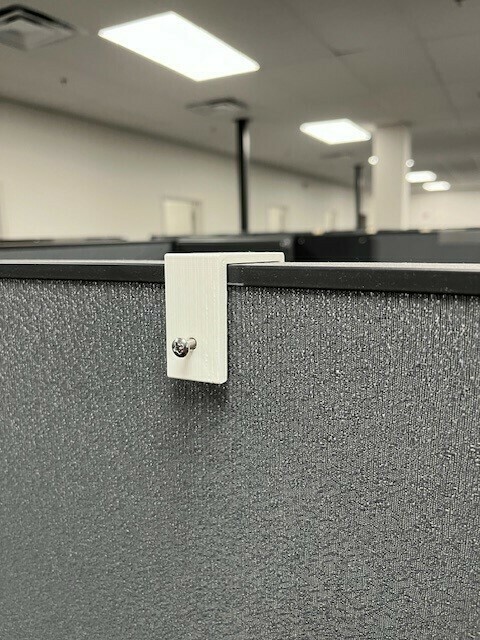 🪝 Cubicle Hook For Machine Screw & Nut・Free 3D File for ・Cults