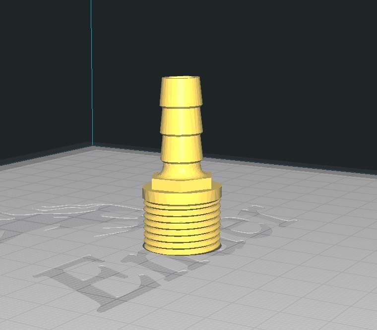 🚰 spraying nozzle adapter・Free 3D File for ・Cults