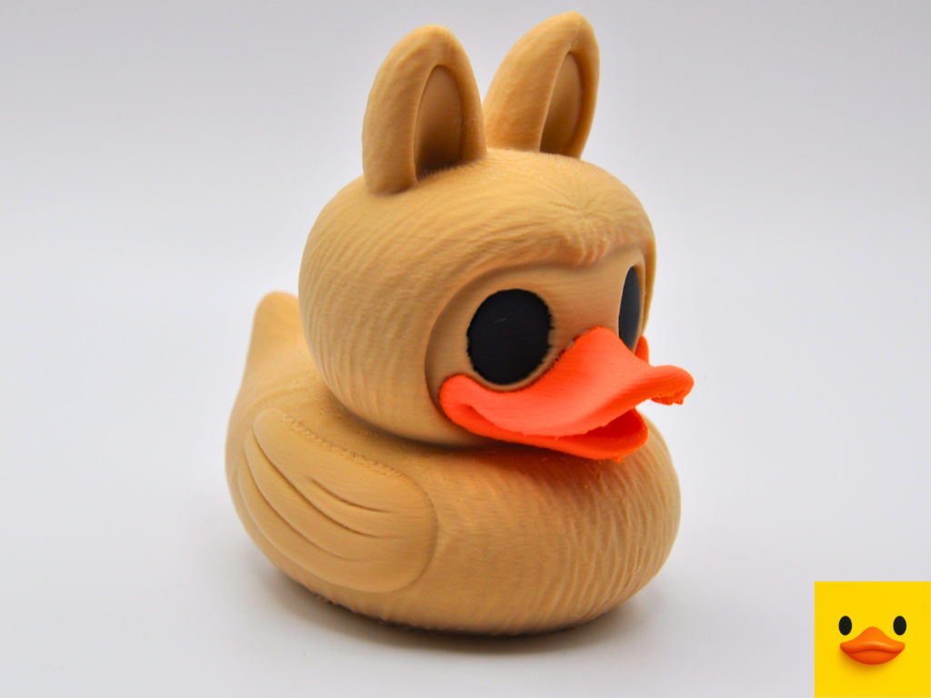 🦆 Labubu Duck・Free 3D File for ・Cults