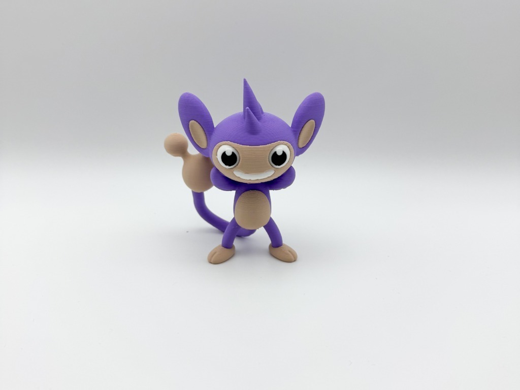🐉 Aipom Multicolor・Free 3D File for ・Cults