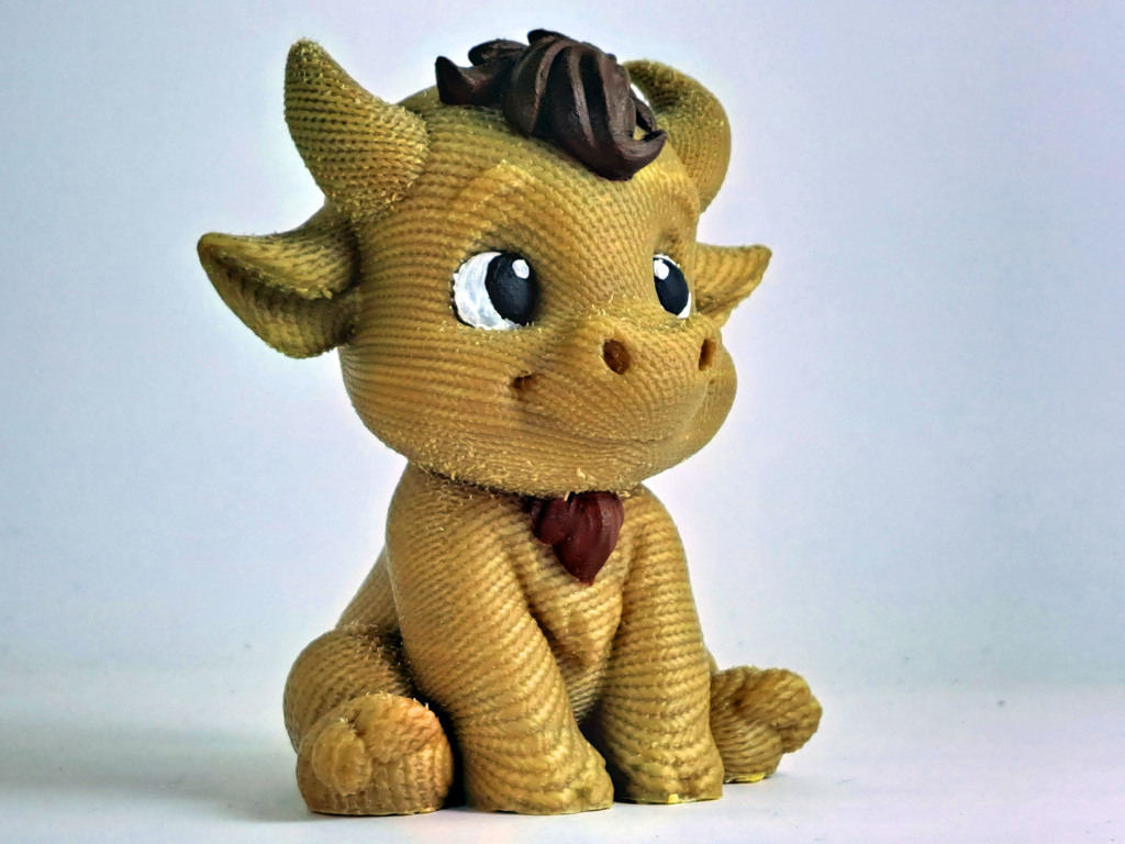 👹 Knitted Minotaur - Cute Creature - Greek mythology・Free 3D File for ...