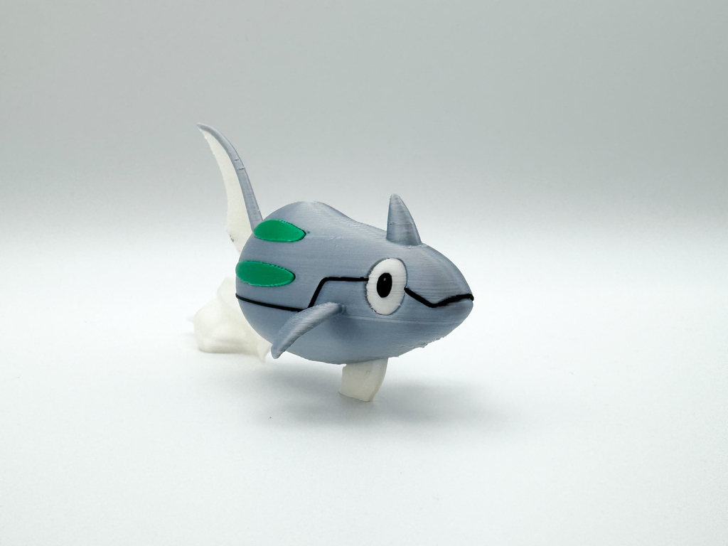 🐉 Remoraid Multicolor・Free 3D File for ・Cults