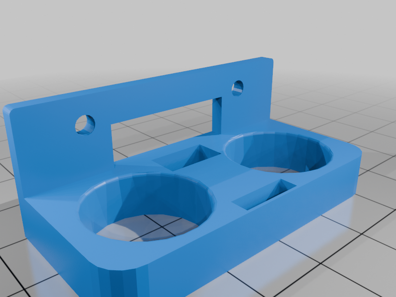 🧞‍♂️ Ultrasonic sensor HC-SR04 holder Remix・Free 3D File for ・Cults