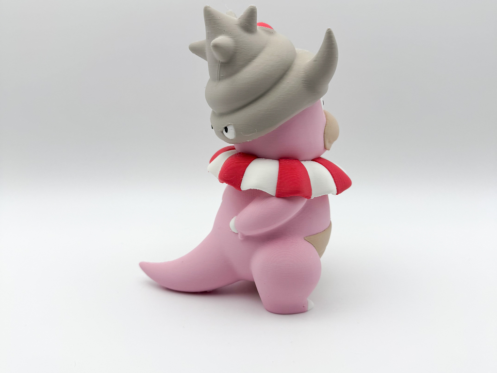 🐉 Slowking Multicolor・Free 3D File for ・Cults