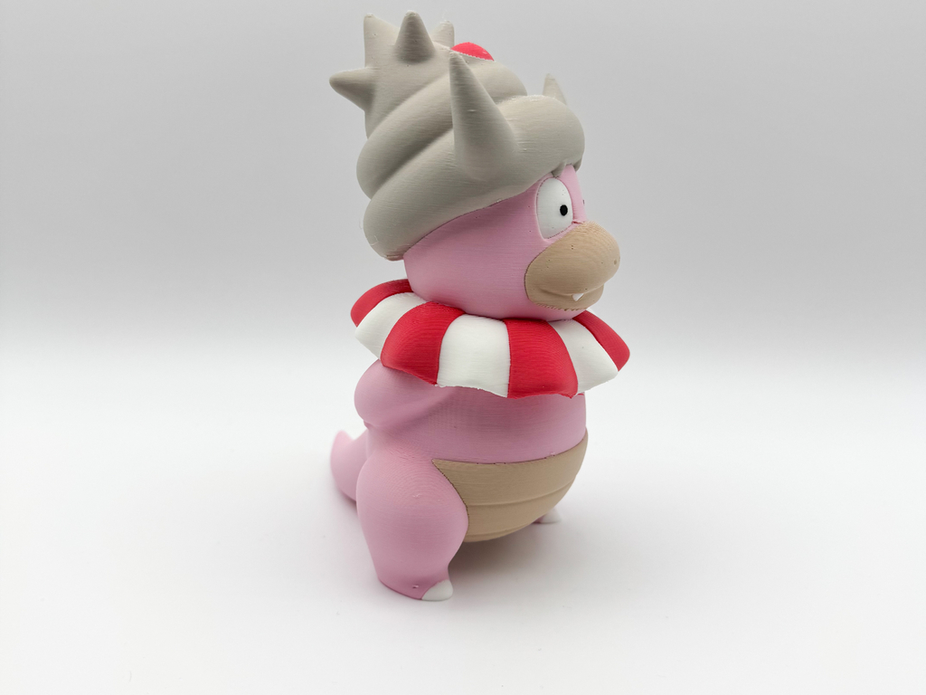 🐉 Slowking Multicolor・Free 3D File for ・Cults