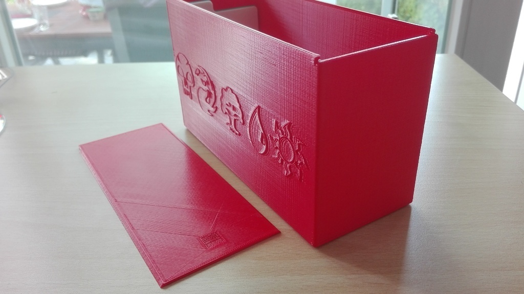 📦 MTG Deck/Storage/Card Box・Free 3D File for ・Cults