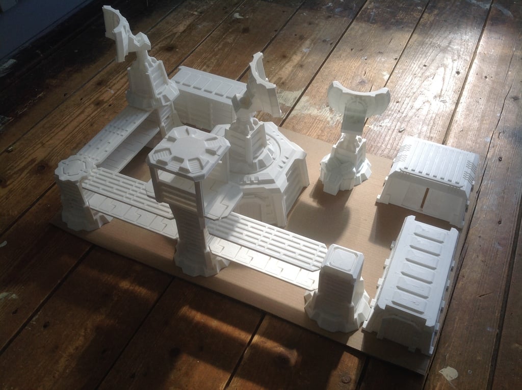 Работа Star Wars Legion Terrain - Modular Watchtower and Walkways ...